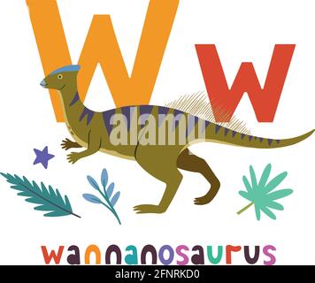 Cartoon dinosaur character, Wannanosaurus of Jurassic kids dino toys ...