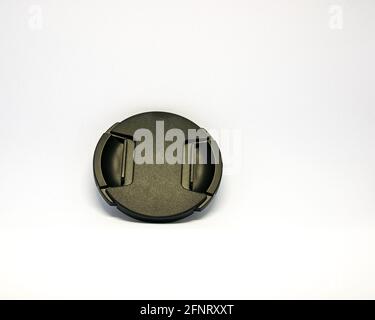 Generic photo camera lens isolated on white background Stock Photo - Alamy