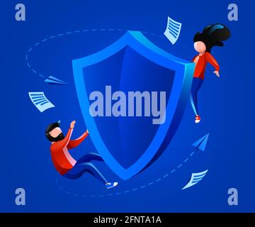 shield protection security access safe Stock Vector Image & Art - Alamy