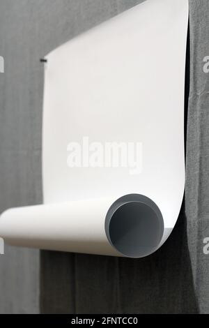 Large roll of wallpaper for the wall with a beautiful texture Stock ...