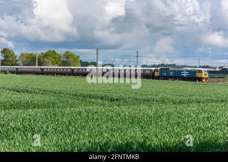 Heritage Diesel Class 47 ‘Galloway Princess’ pictured with the ...