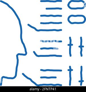 human characteristics icon doodle illustration Stock Vector Image & Art ...