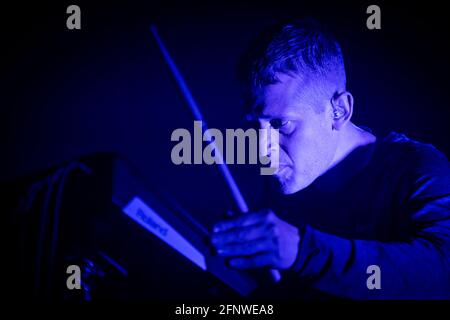 Copenhagen, Denmark. 14th, May 2021. The Danish electro-pop band When ...