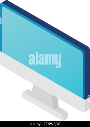 computer display repair isometric icon vector illustration Stock Vector ...
