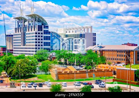 Fort Conde Government Plaza Mobile Alabama USA Stock Photo - Alamy