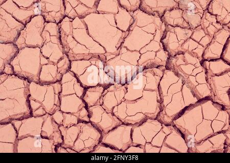 Crack earth/Crack soil on dry season/Global worming effect background ...