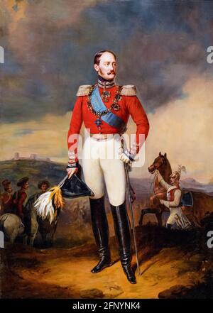 Nicholas I (1796-1855) Emperor (Tsar) of Russia from 1825. Nicholas on ...