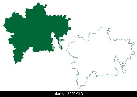 Ujjain district (Madhya Pradesh State, Ujjain division, Republic of ...