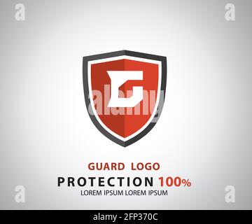 logo security company. vector emerald shield for protection, vector ...