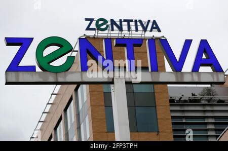 Zentiva, pharmaceutical company, logo Stock Photo - Alamy