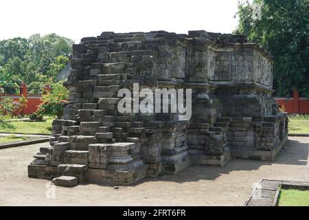 Kediri, East Java Indonesia - March 15th, 2021: Surowono temple in ...