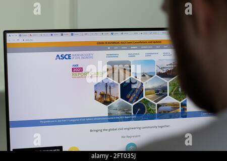 The logo of the American Society of Civil Engineers (ASCE ...