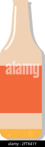 glass bottle empty icon vector illustration design Stock Vector Image ...