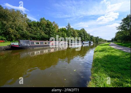 Boothstown Marina improvements, Worsley, Manchester Stock Photo - Alamy