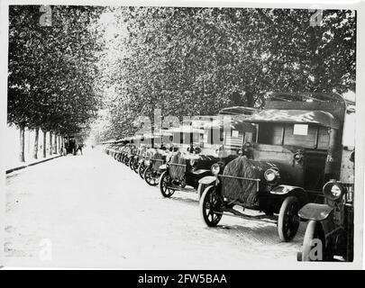 Motor transport troops, Western Front, France, WW1 Stock Photo - Alamy