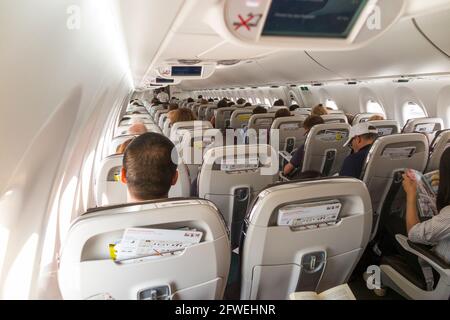 Aircraft fuselage from inside Stock Photo - Alamy