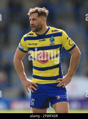 Warrington Wolves' Toby King during the Betfred Challenge Cup quarter ...