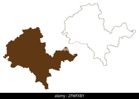 Alzey-Worms district (Federal Republic of Germany, State of Rhineland ...