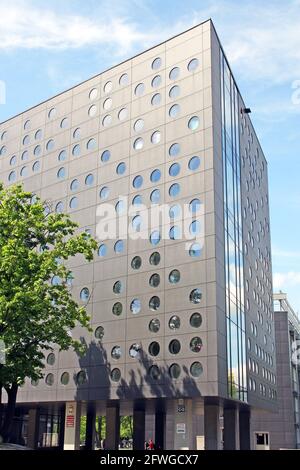 Building C13, of the Wroclaw University of Science and Technology ...