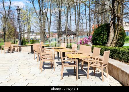 Beautiful city park in Wieliczka, Poland Stock Photo - Alamy