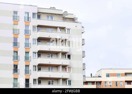 New apartment buildings in Krakow, Poland Stock Photo - Alamy