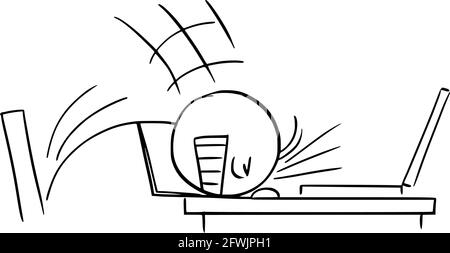 Pounding Head On Desk