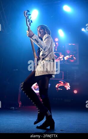 Rome, Italien. 23rd May, 2021. The Italian lead singer of the Maneskin ...