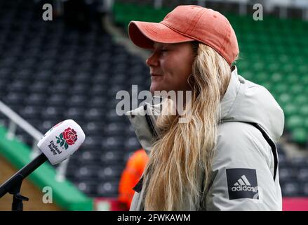 Megan Rose Former Wasps Ladies player during Premier Semi- Final match ...