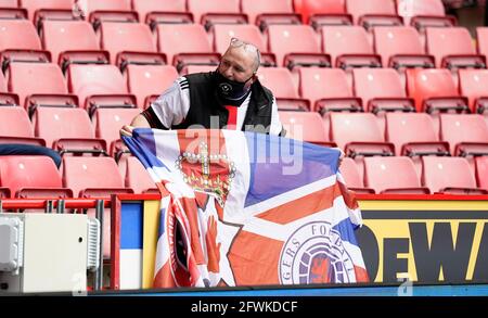 Sheffield, England, 23rd May 2021. George Baldock of Sheffield Utd in ...