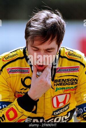 Heinz-Harald FRENTZEN, Jordan during Formula One testing sessions at ...