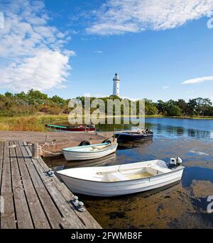 Lighthouse on Swedish island Öland Stock Photo - Alamy