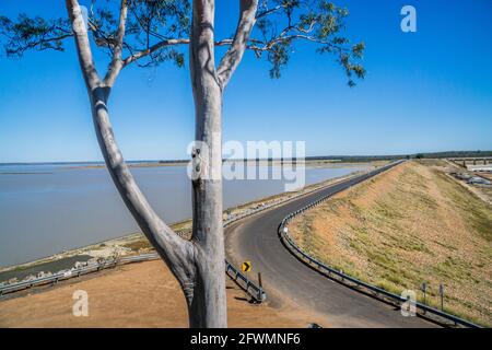 Lake Maraboon and Fairbairn dam in central Queensland, Australia Stock ...