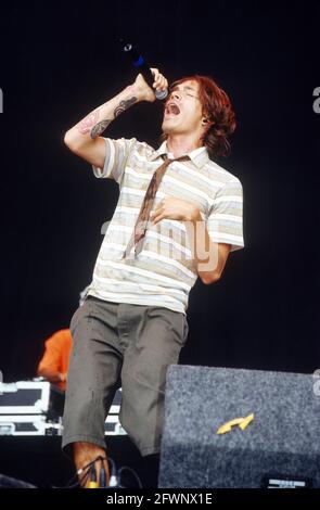 Incubus at the Reading Festival 25th August 2002, Reading, Berkshire ...