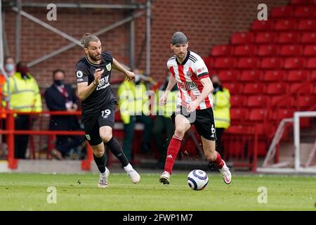 Sheffield, England, 23rd May 2021. George Baldock of Sheffield Utd in ...