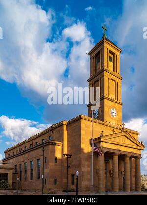 Cathedral of the Immaculate Conception in Springfield, Illinois Stock ...