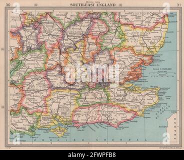South East England Home counties Kent Sussex Essex Thames Estuary BACON ...