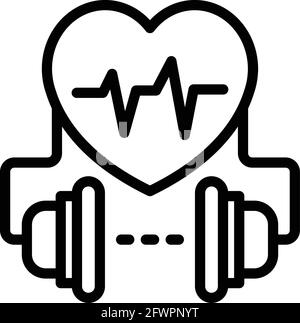 Screen defibrillator icon. Outline Screen defibrillator vector icon for web design isolated on ...