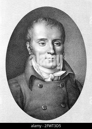 MARIE XAVIER BICHAT (1771-1802) French anatomist and pathologist. A ...