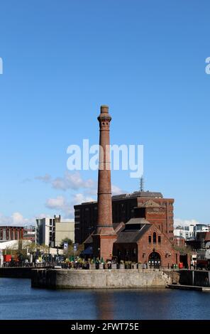 The Pumphouse Pub, Hartley Quay, Royal Albert Dock, Liverpool Stock ...