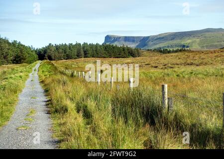 Benbulben or Ben Bulben loop walk in County Sligo, Ireland Stock Photo ...