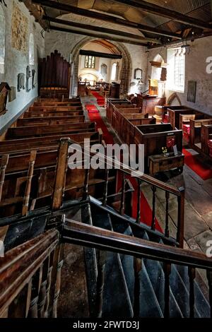 Clodock church, dedicated to St Clydawg, King of Ewias, who was ...