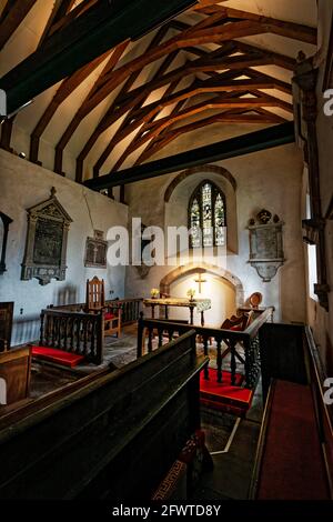 Clodock church, dedicated to St Clydawg, King of Ewias, who was ...