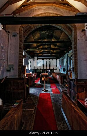 Clodock church, dedicated to St Clydawg, King of Ewias, who was ...