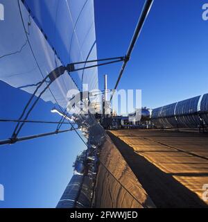 Kramer Junction Solar Generating Facility California USA Stock Photo ...