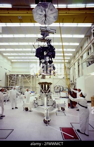 Jet Propulsion Laboratory spacecraft cleanroom Stock Photo - Alamy