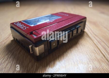 Sony Walkman, original portable music cassette player with digital ...