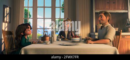 SPIRIT UNTAMED, from left: Lucky Prescott (voice: Isabela Merced) and ...