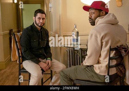 FLATBUSH MISDEMEANORS, from left: Dan Perlman, Kevin Iso, Switzerland ...