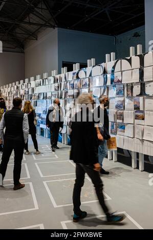 A view of the Greek pavilion at the Venice Biennale Stock Photo - Alamy