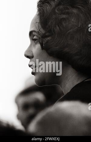 Coretta Scott King, widow of civil rights leader Dr. Martin Luther King ...